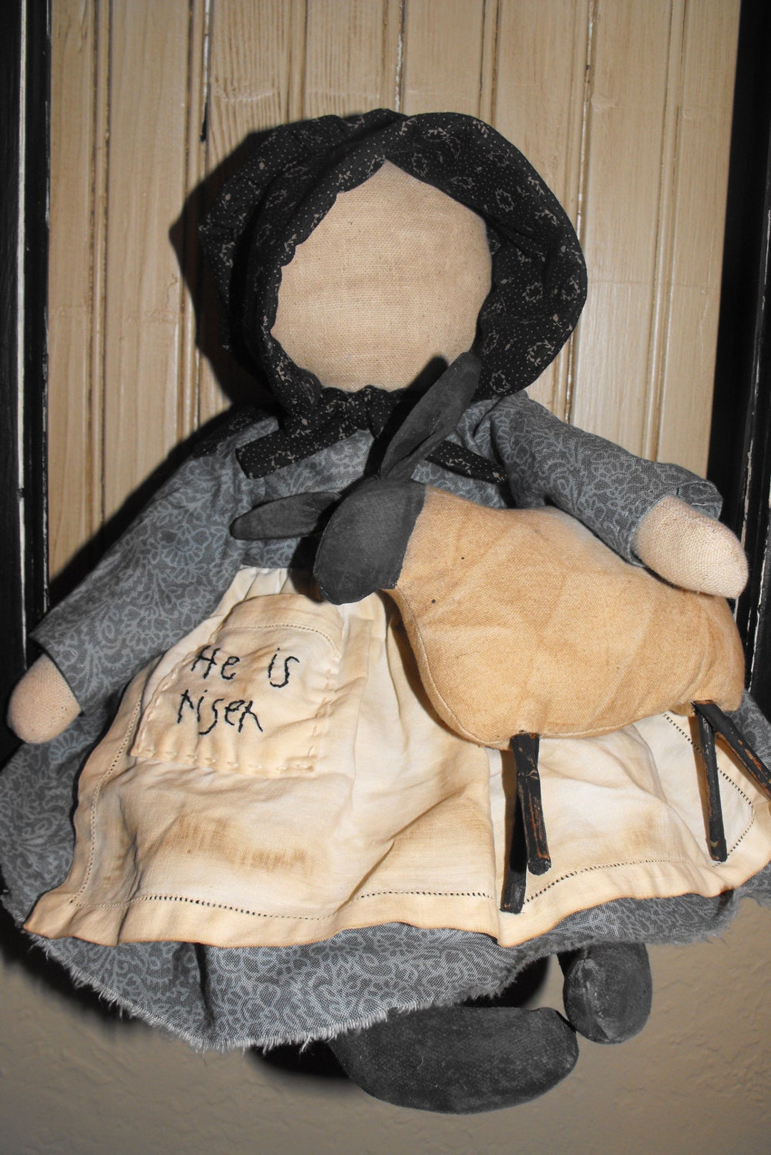 Primitive "kari Christina" Prairie Doll Instant Download E-pattern ...