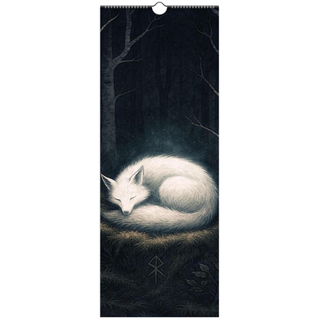 Wall Calendar 2026 Fox Illustrations - Forest Fox Calendar, Wall ...