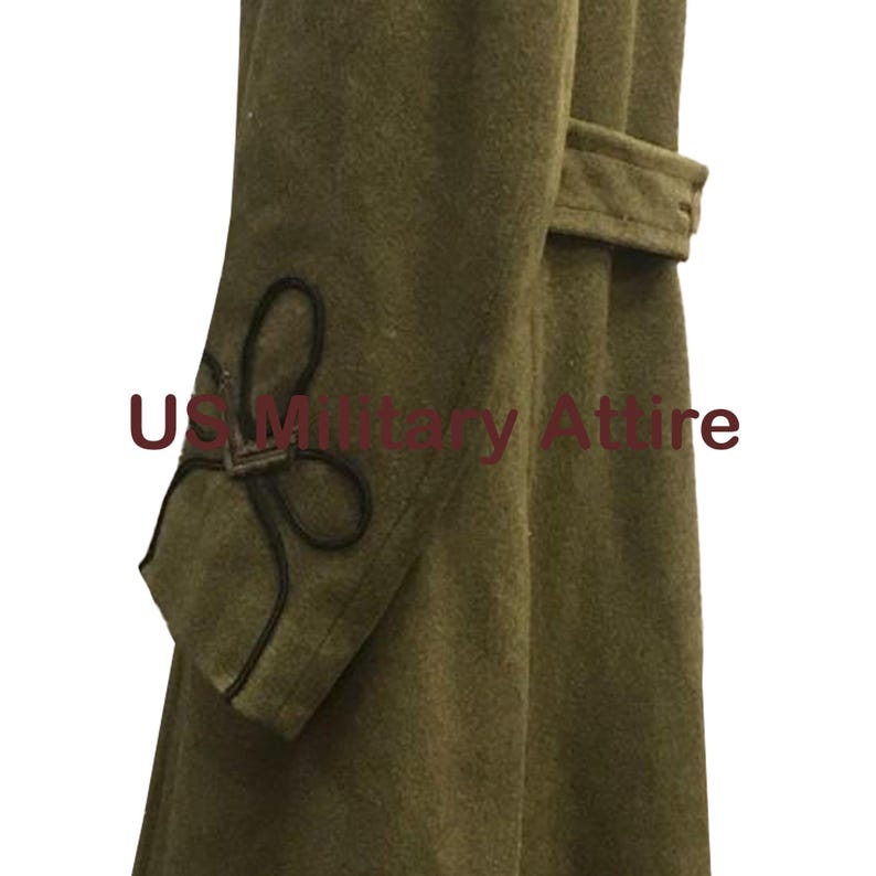 WW1 Military Wool Trench Coat US Soviet British Army Style - Etsy