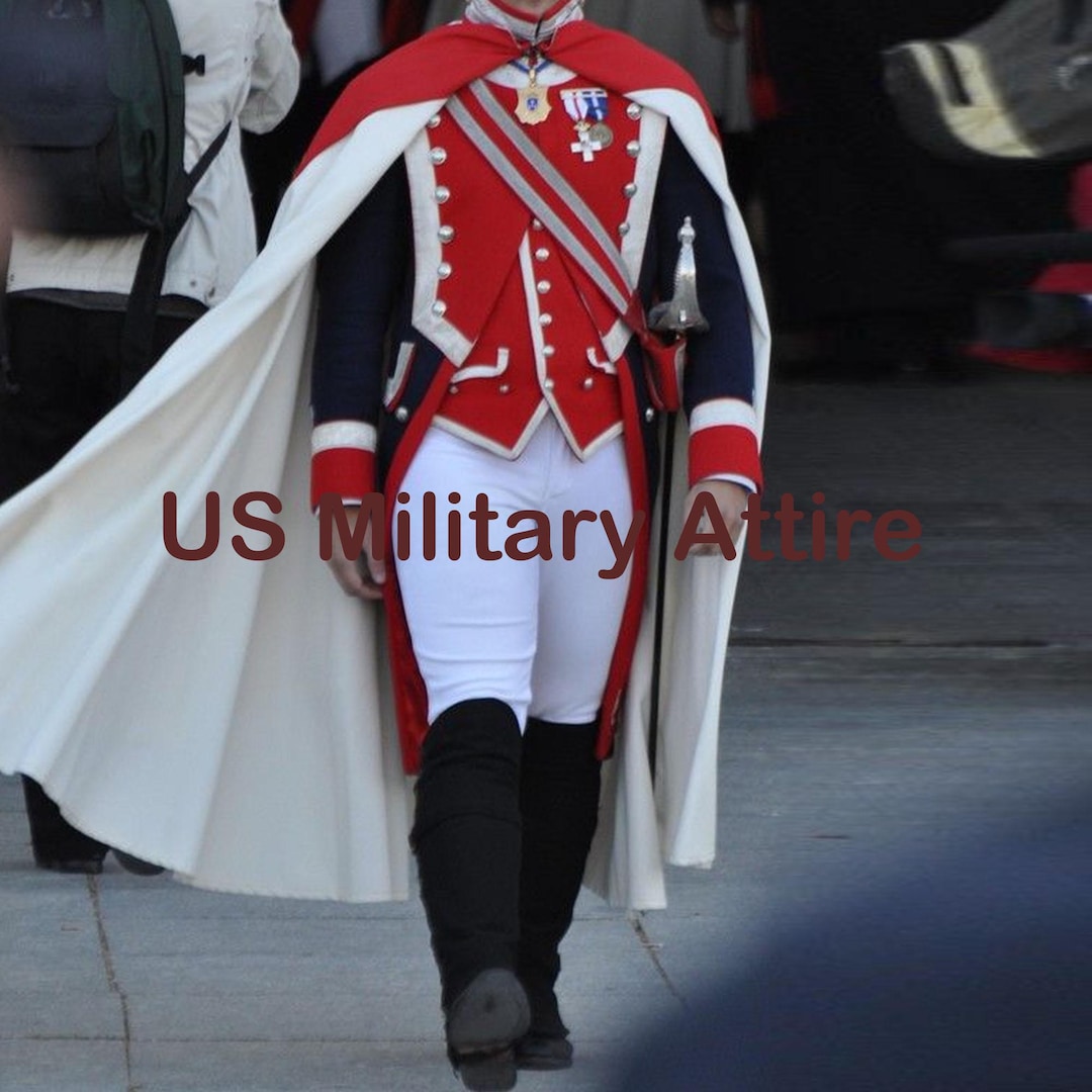 Royal Spanish Guard Ceremonial Uniform | 18th-century Inspired Navy ...