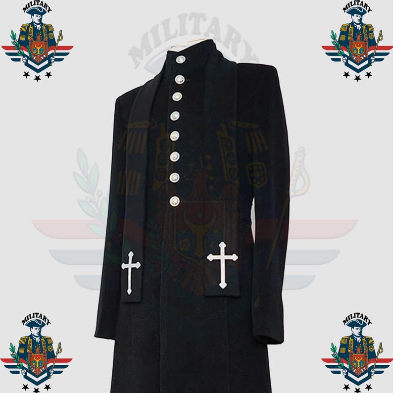 Bishop Attire Robe : Holman Black Tropical Church Clergy Dress - Etsy