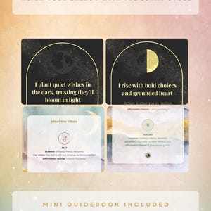 Affirmation Card Deck Printable | 60 Cards Spiritual Self Love PDF ...