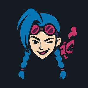 Jinx Thresh Icon Pack. League of Legends Twitch & Discord Avatars ...