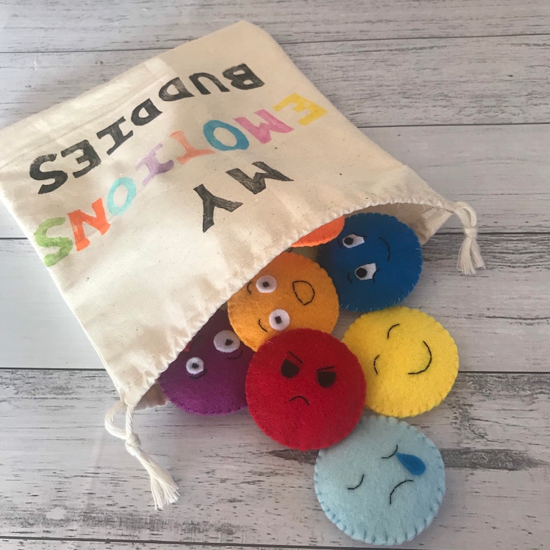 My Emotions Understanding My Feelings Teaching Tool Felt - Etsy Australia