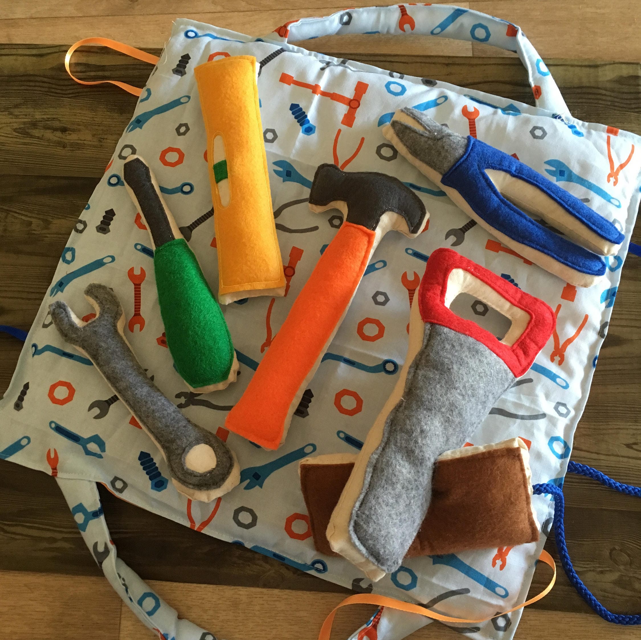 My First Tool Set Small World Toys Pretend Play Construction - Etsy Ireland