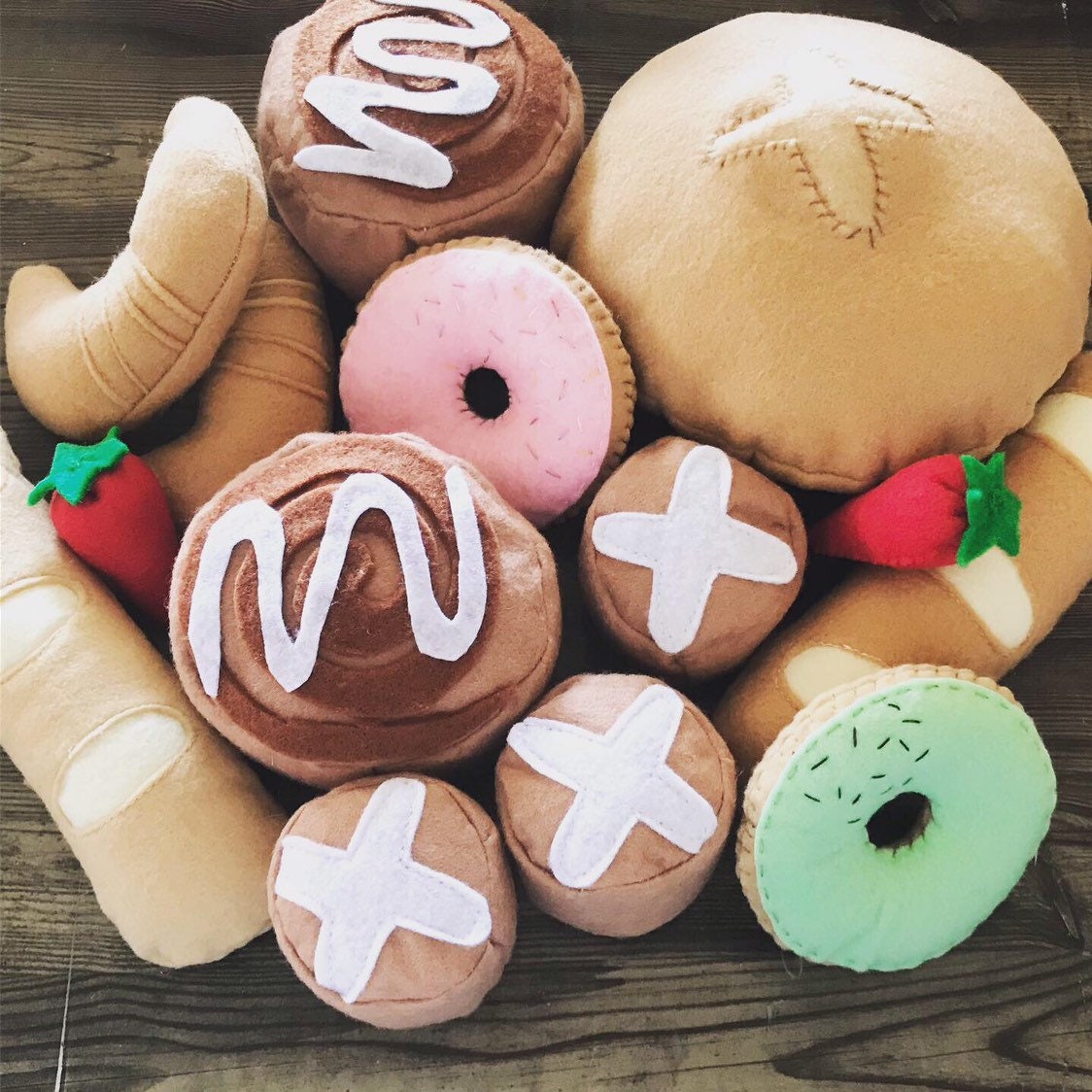 Felt Food Bakery Pretend Play Cafe Food Dramatic Play Shop - Etsy Australia