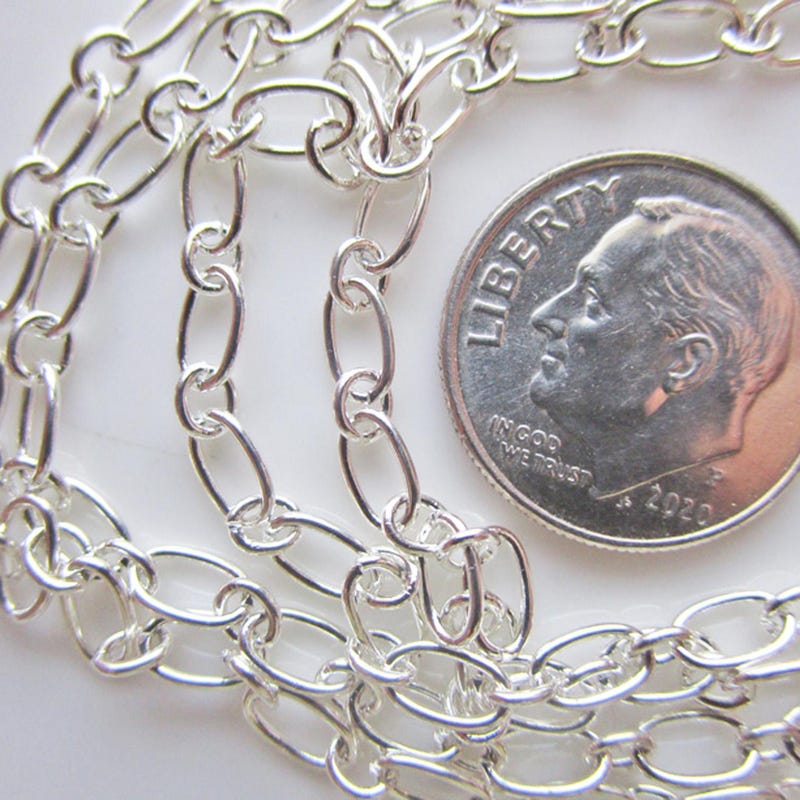 Oval Link Chain - Etsy
