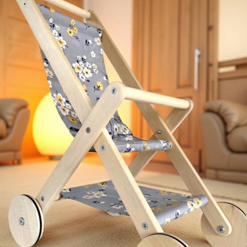 Wood Doll Stroller - Etsy