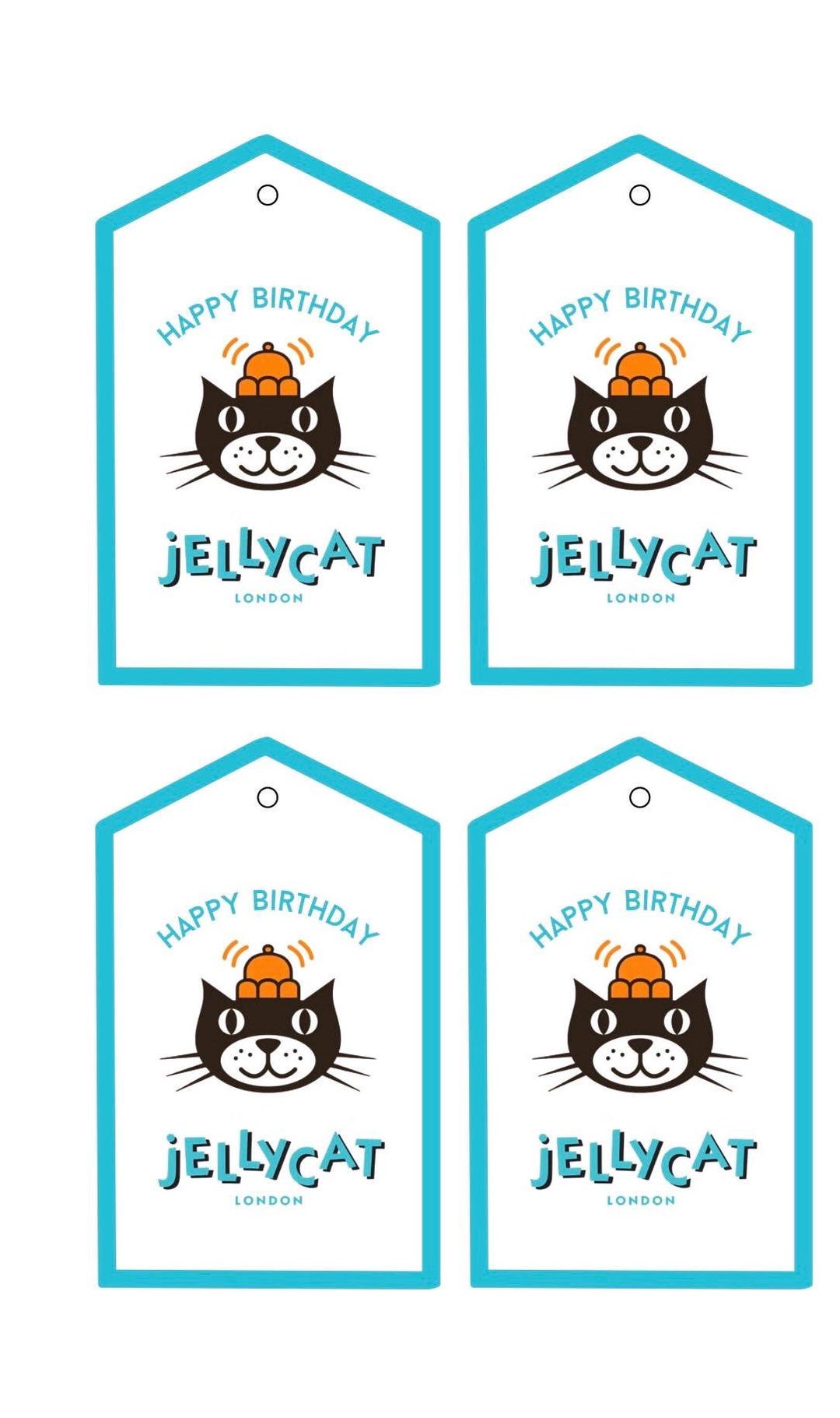 Jellycat Style Tag Cake Topper Cake Decoration Edible Icing Sheet - Etsy UK