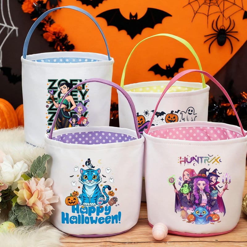Kpop demon hunter halloween basket - Etsy.de