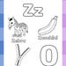 My ABC Coloring Booklet Worksheet - Etsy
