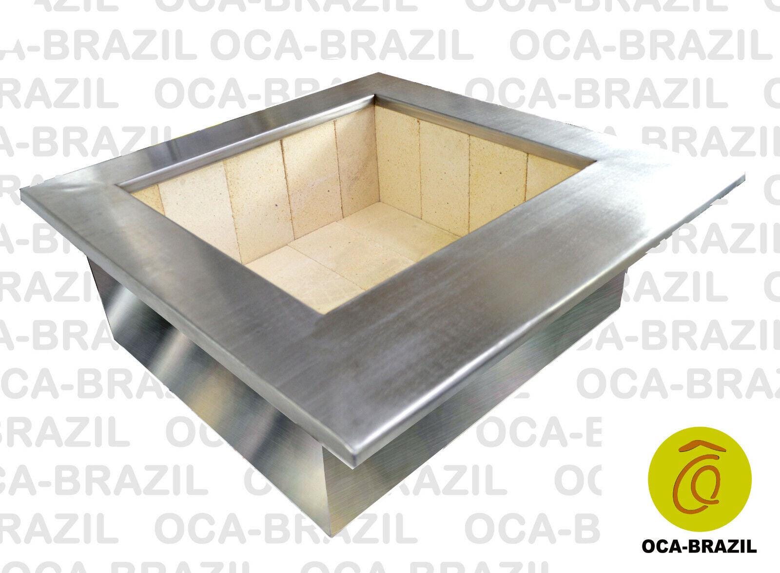 Brazilian BBQ Charcoal Grill With Firebox - 9 Skewers - Oca-brazil - Etsy
