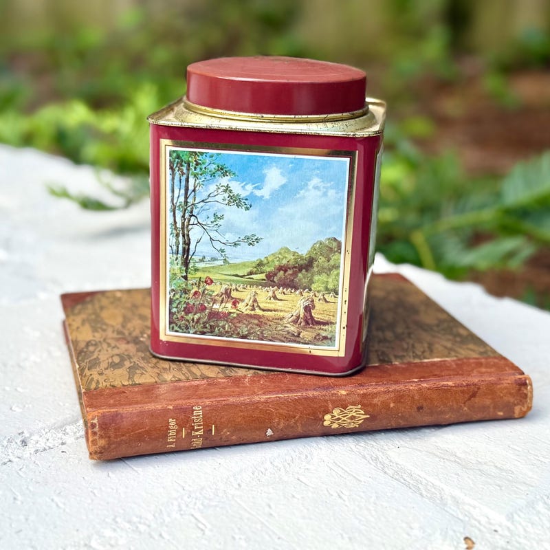 Vintage Tea Tins - Etsy
