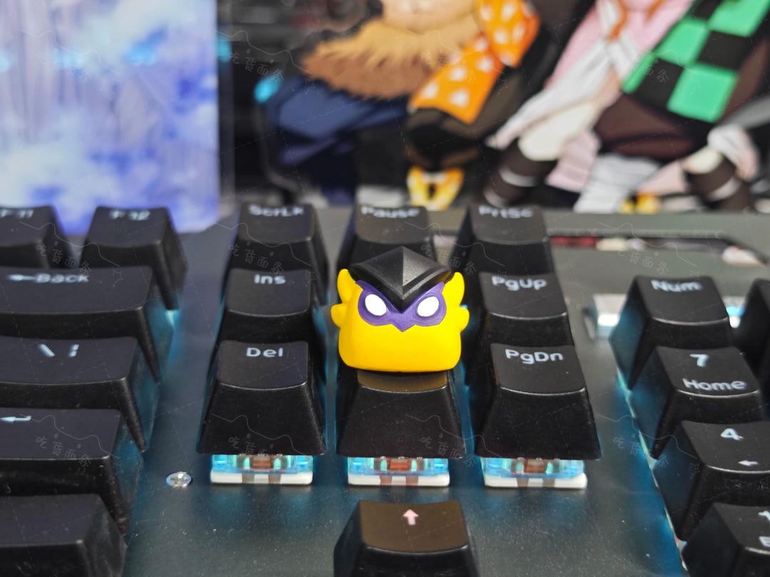 Valorant Gekko Wingman Keycap – Hand Painted Cute Resin Key for ...