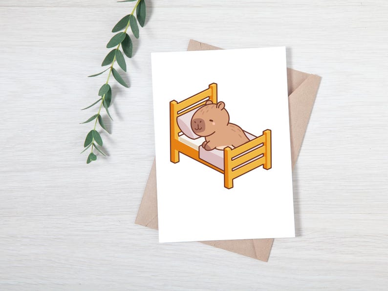 Cute Capybara PNG\ Funny Capybara Clipart Bundle\ Set Kawaii Animal ...