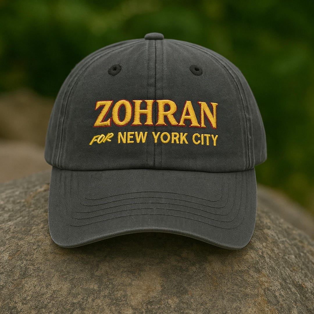 Embroidered Zohran Mamdani Hat, NYC Mayor 2026 Cap, Liberal Protest Hat ...