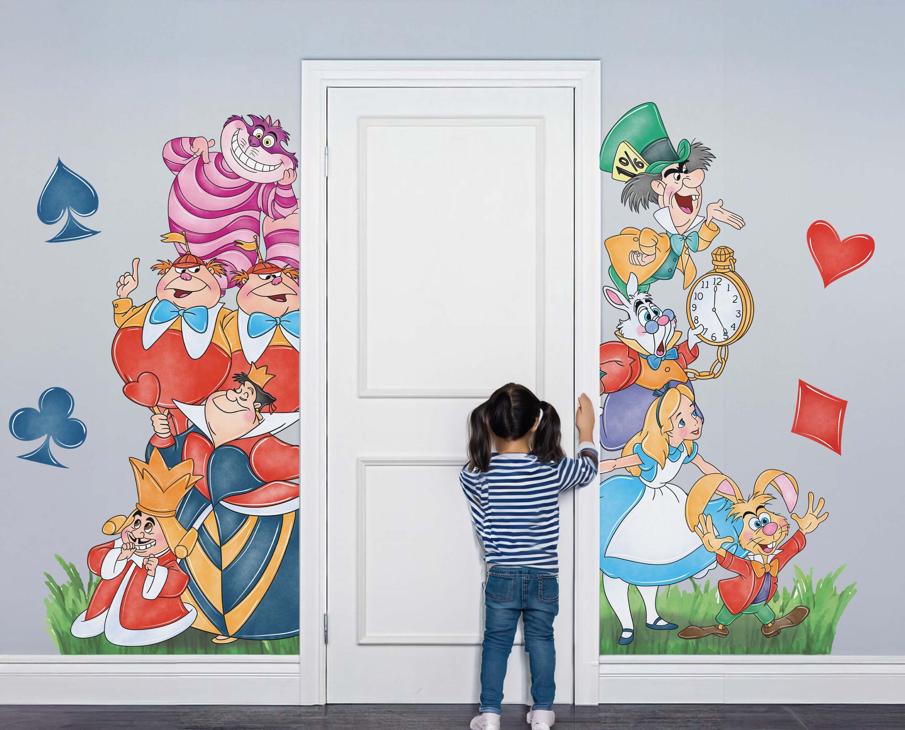 Alice In Wonderland Wall Decals