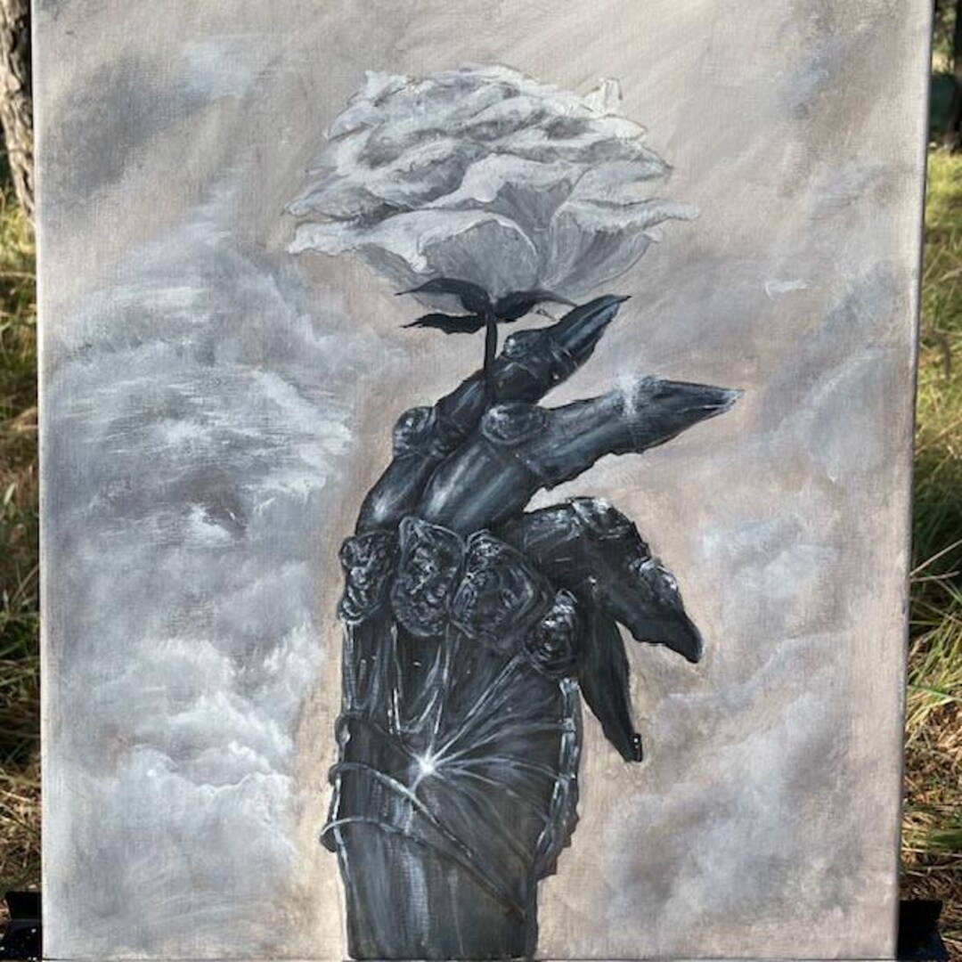Original Art , Painting ''obsession'' | Acrylic on Canvas 40x50 Cm - Etsy