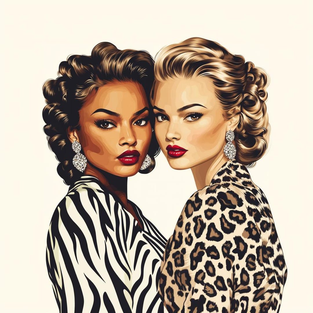 Ladies Night Coloring Book for Girls – 50 Page Digital Download With ...