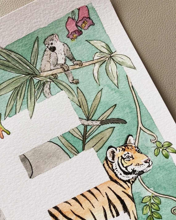 Tiger Negative Space