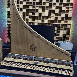 Lavachord Harpsichord Clavichord Music Instrument - Etsy