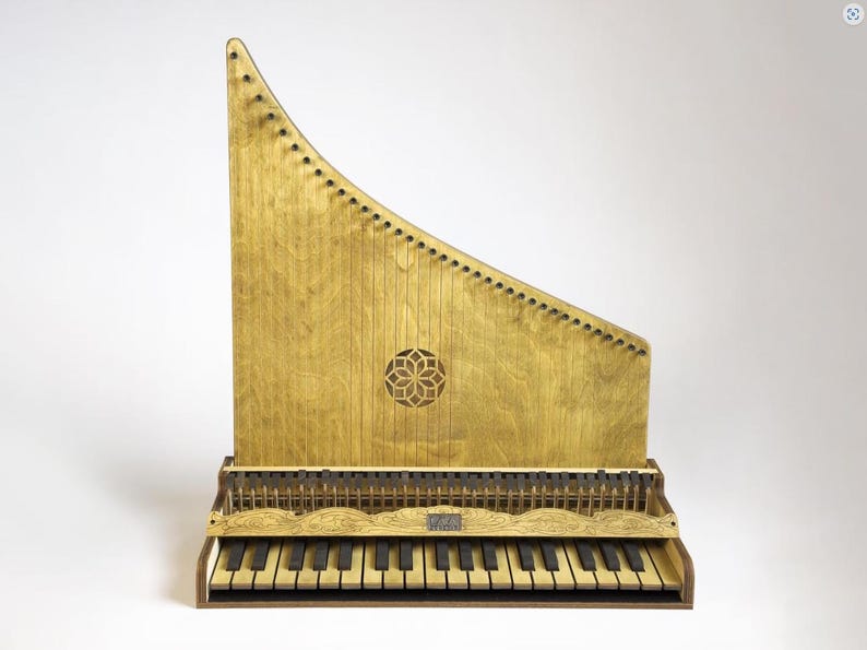 Lavachord Harpsichord Clavichord Music Instrument - Etsy