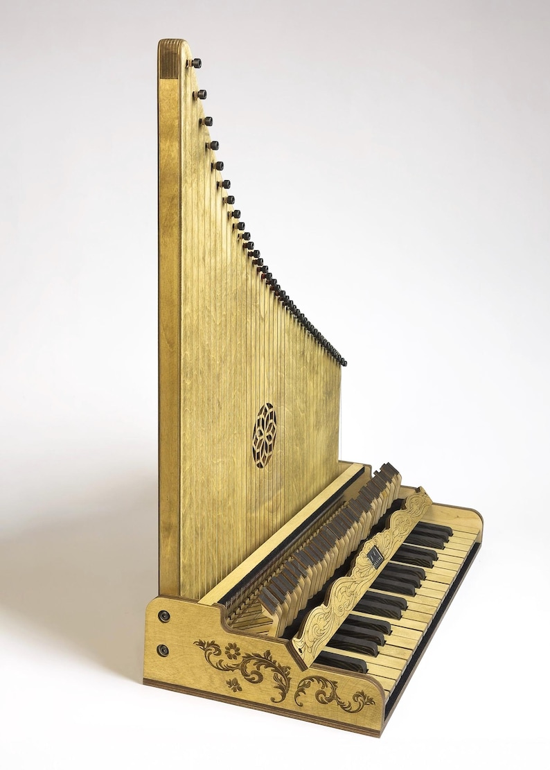 Lavachord Harpsichord Clavichord Music Instrument - Etsy