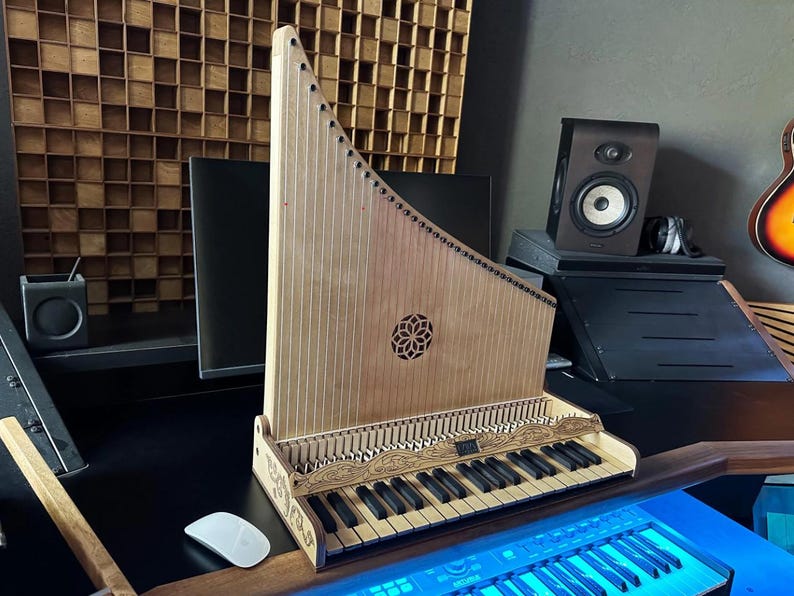 Lavachord Harpsichord Clavichord Music Instrument - Etsy