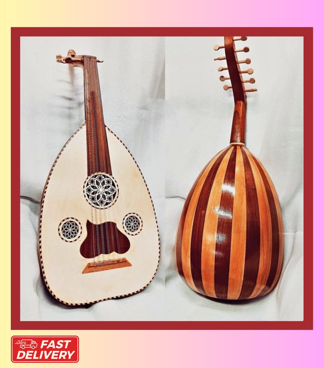 Handmade Moroccan Instrument Oud, Handmade Good Quality Oud ...