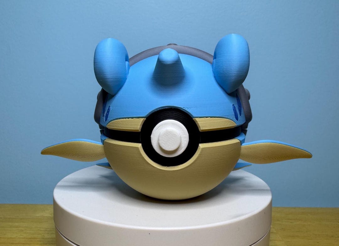 Lapras Inspired 3D Pokéball - Etsy