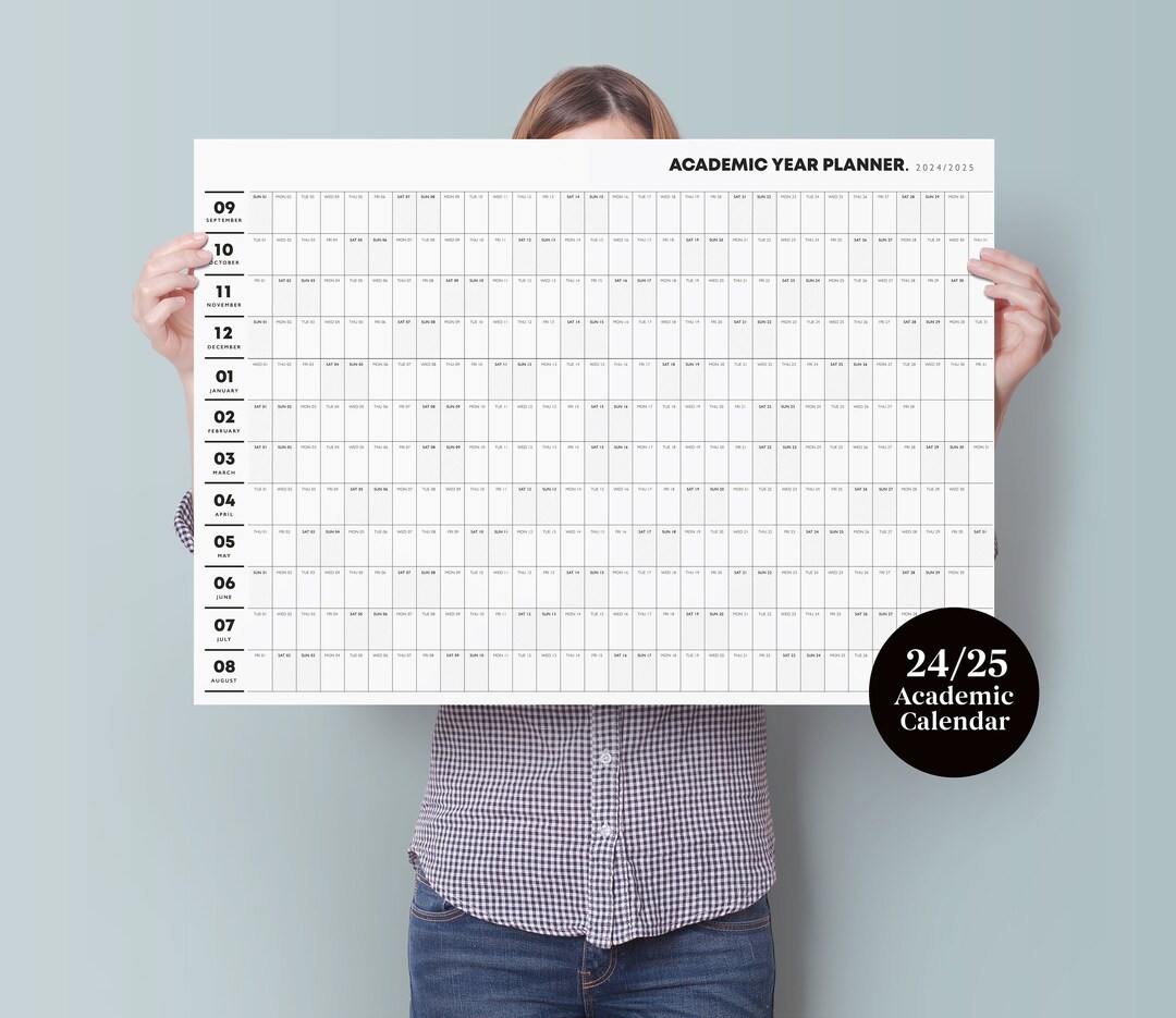 2024 2025 Neue Mid Year Academic Year Planner Calendar Monthly Planner ...