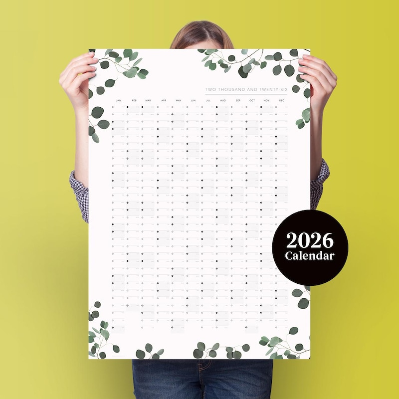 Vertical Wall Planners - Etsy UK