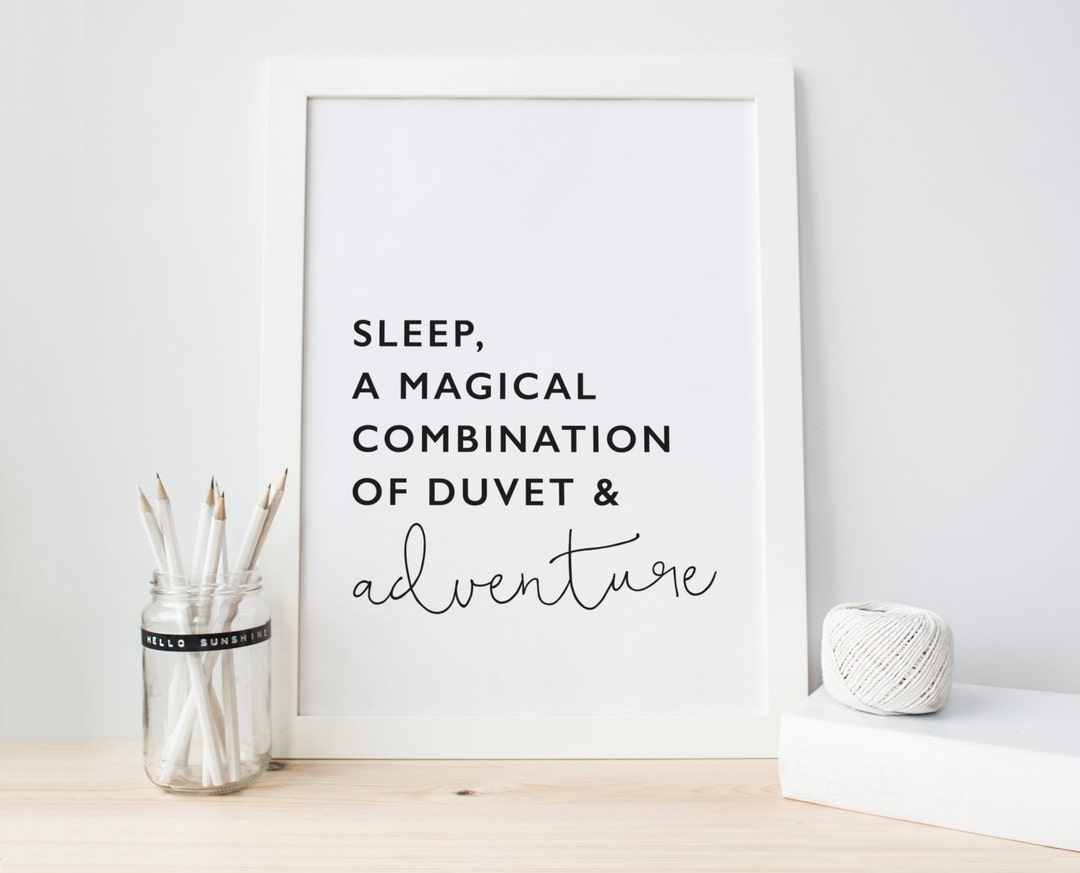 Sleep - Poster Print - Etsy