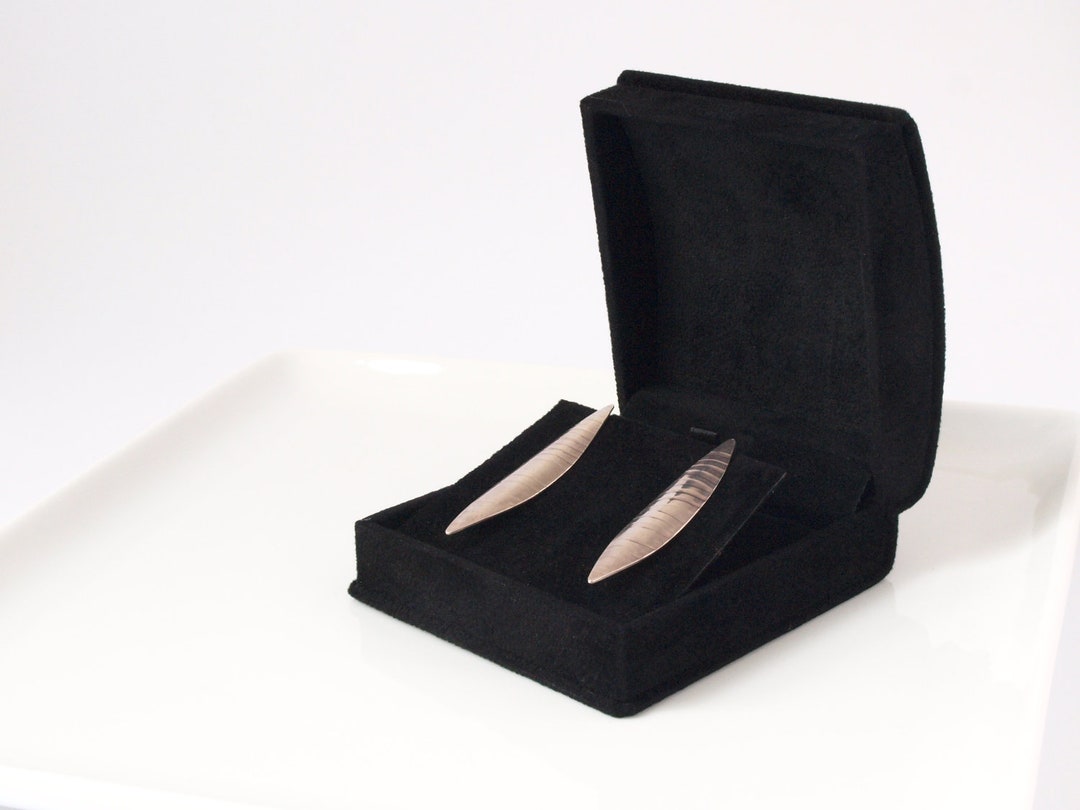Luxury Black Velvet Earring Box With Gift Box, for Large Earrings in ...