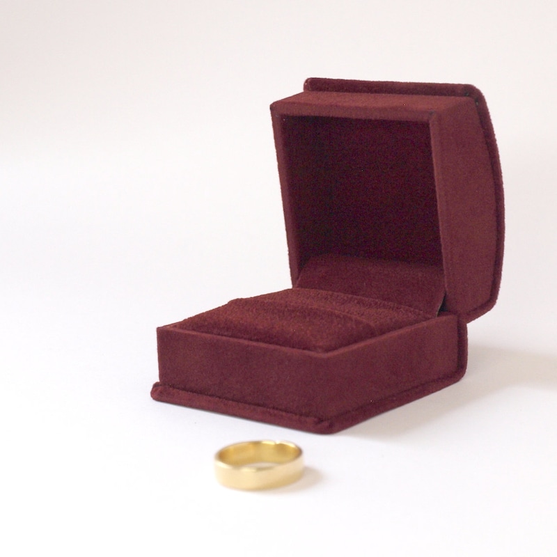 Burgundy Ring - Etsy