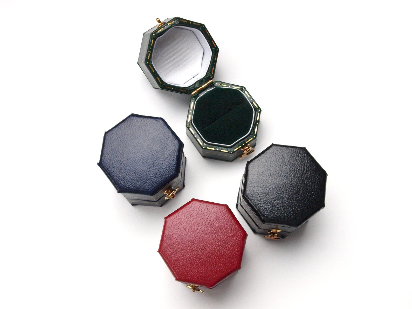 Burgundy Ring Box Engagement Ring Box Proposal Ring Box | Etsy