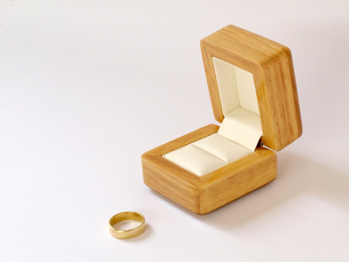 Rosewood Ring Box Ring Bearer Box Wooden Ring Box Proposal - Etsy