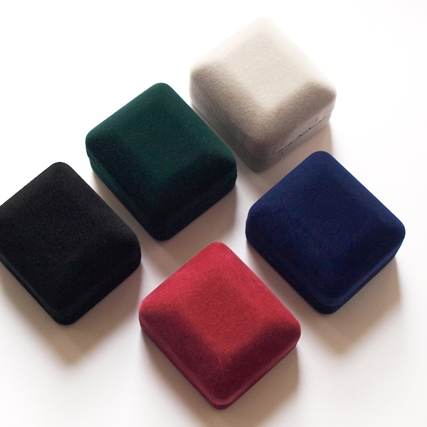 Green Slim Ring Box - Etsy UK