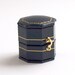 Navy Blue Ring Box Engagement Ring Box Ring Bearer Box - Etsy