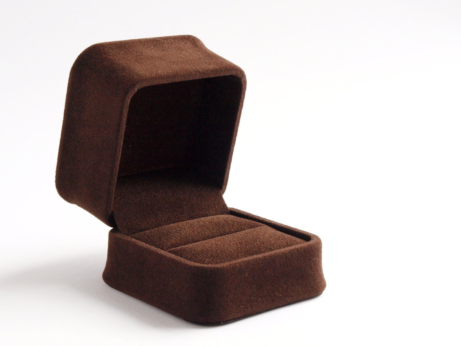 Forest Green Velvet Ring Box Wedding Ring Box Engagement | Etsy UK