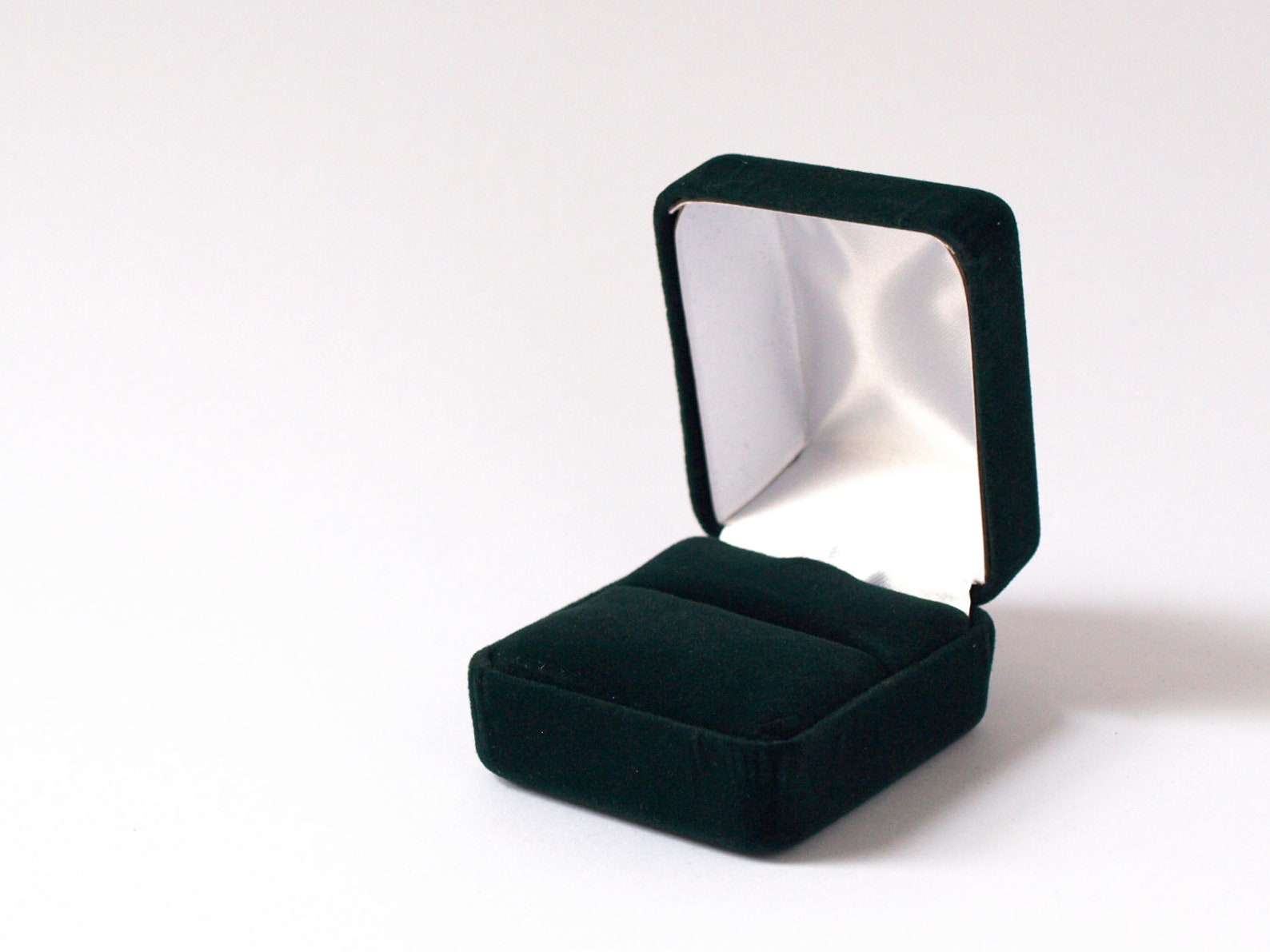 Blue Velvet Ring Box Royal Blue Engagement Ring Box Proposal | Etsy