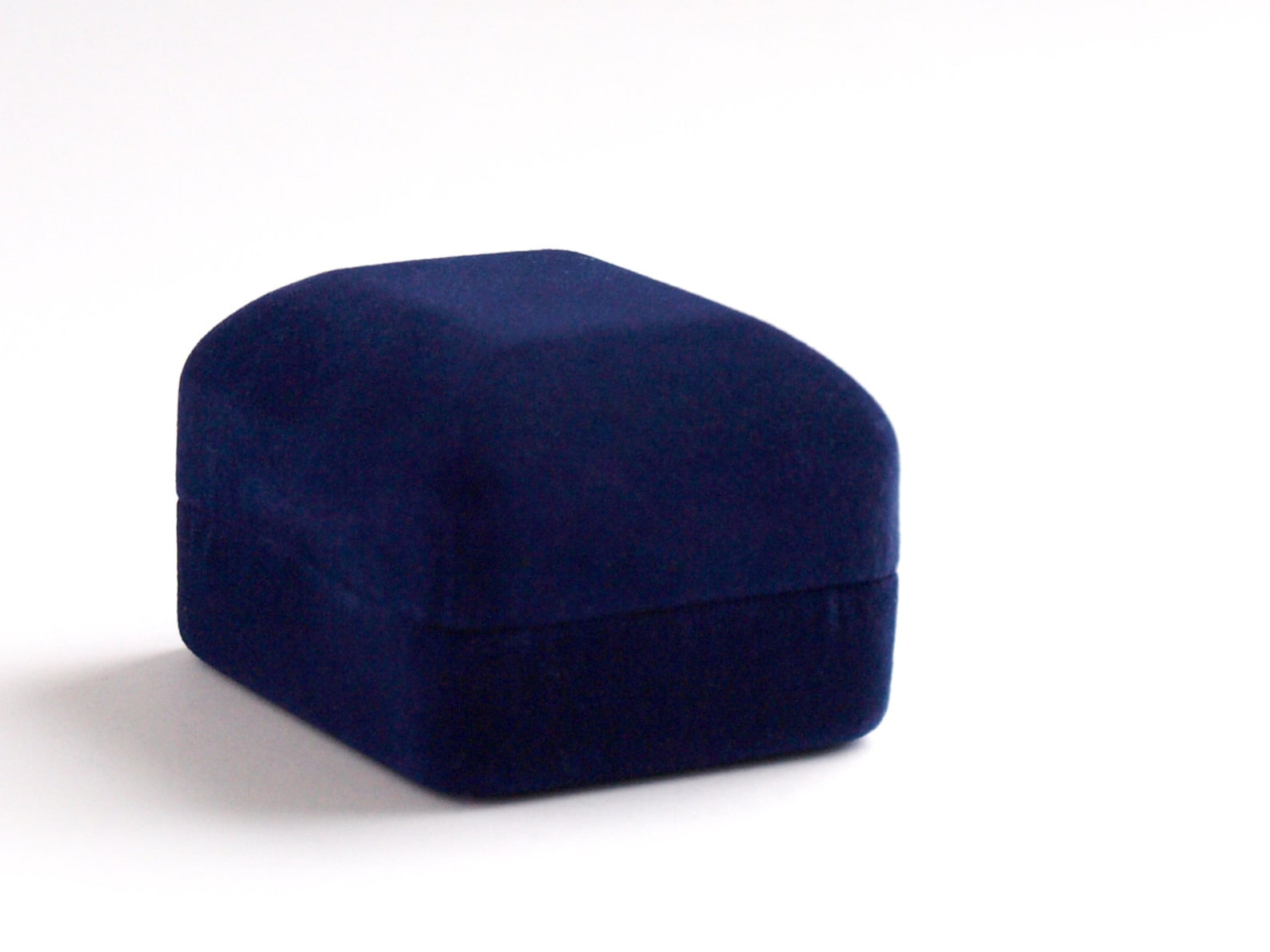 Blue Velvet Ring Box Royal Blue Engagement Ring Box Proposal | Etsy