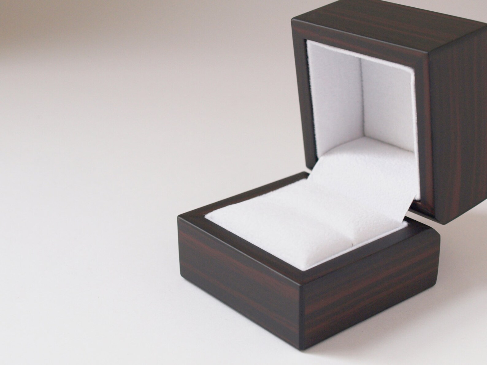 Zebra Wood Ring Box, Stunning Wooden Ring Box for Proposal, Weddings ...