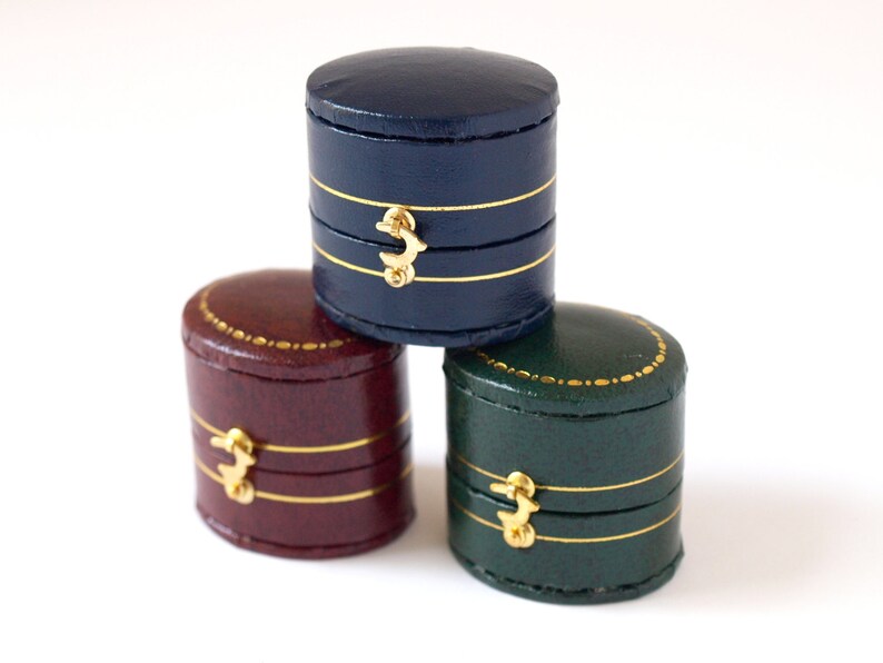 Oval Ring Box Wedding Ring Box Engagement Ring Box Ring | Etsy