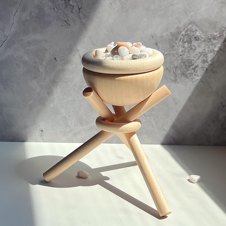 Handcrafted Wood Aromatherapy Diffuser – Passive Scent Decor With ...