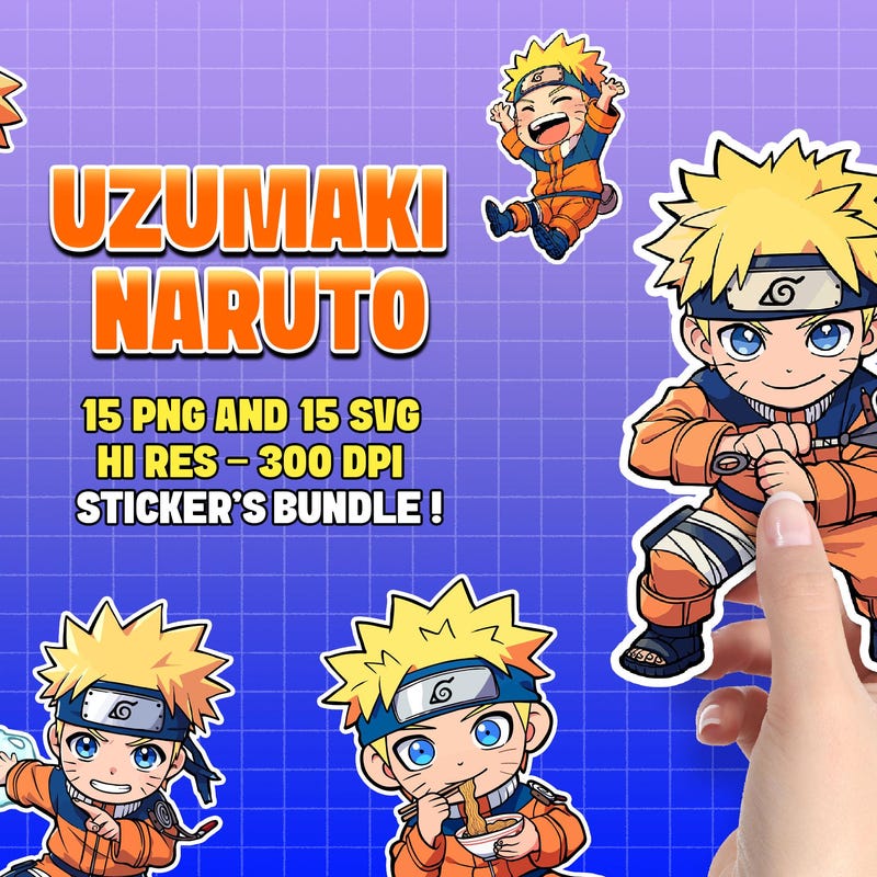 Naruto Stickers - Etsy