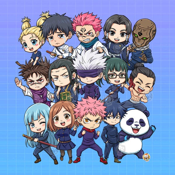 Jujutsu Kaisen Megumi Chibi - Etsy