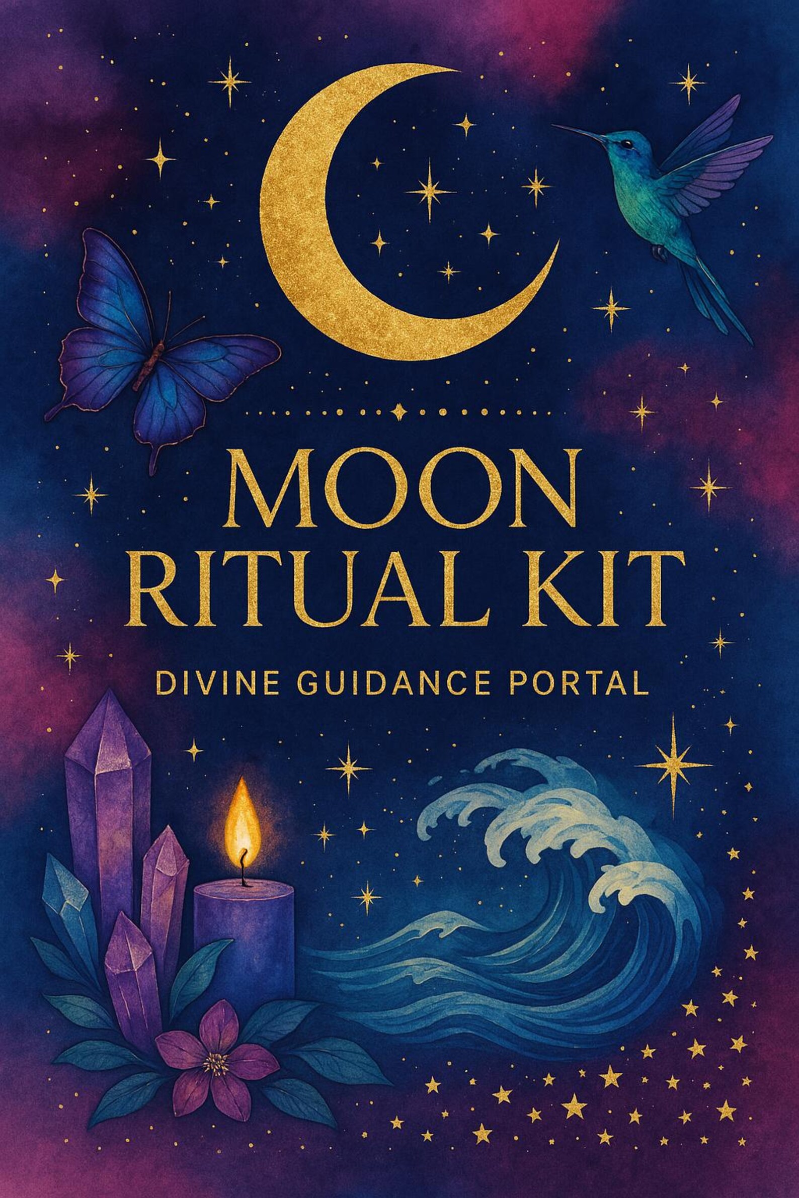 Moon Ritual Kit Printable | Full & New Moon Worksheets | Moon Phase ...