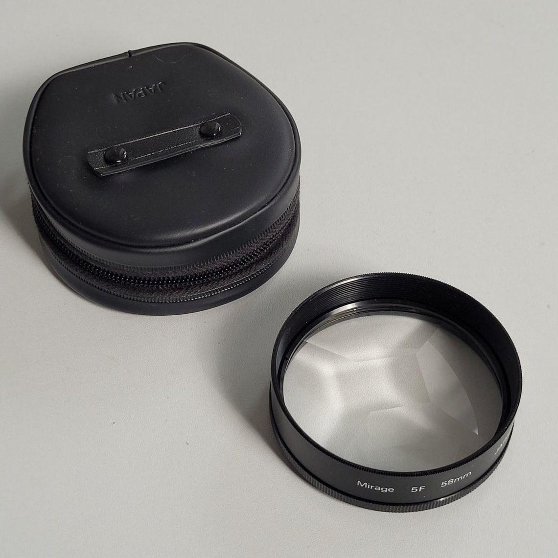 Vintage Prism Camera Filter: Mirage 5F 58mm Lens, Made in Japan, 1980s ...