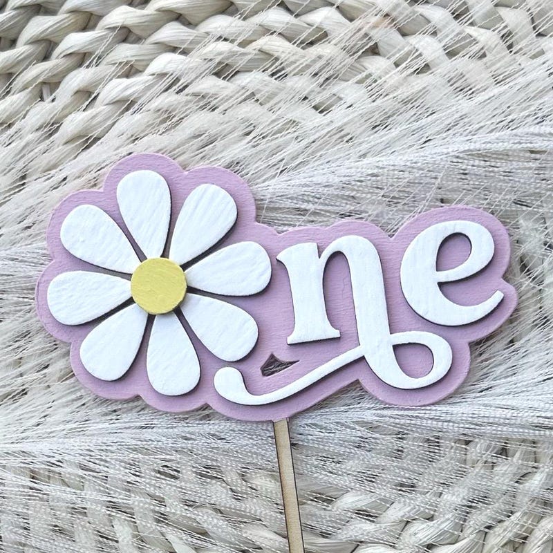 Daisy Cake Topper - Etsy
